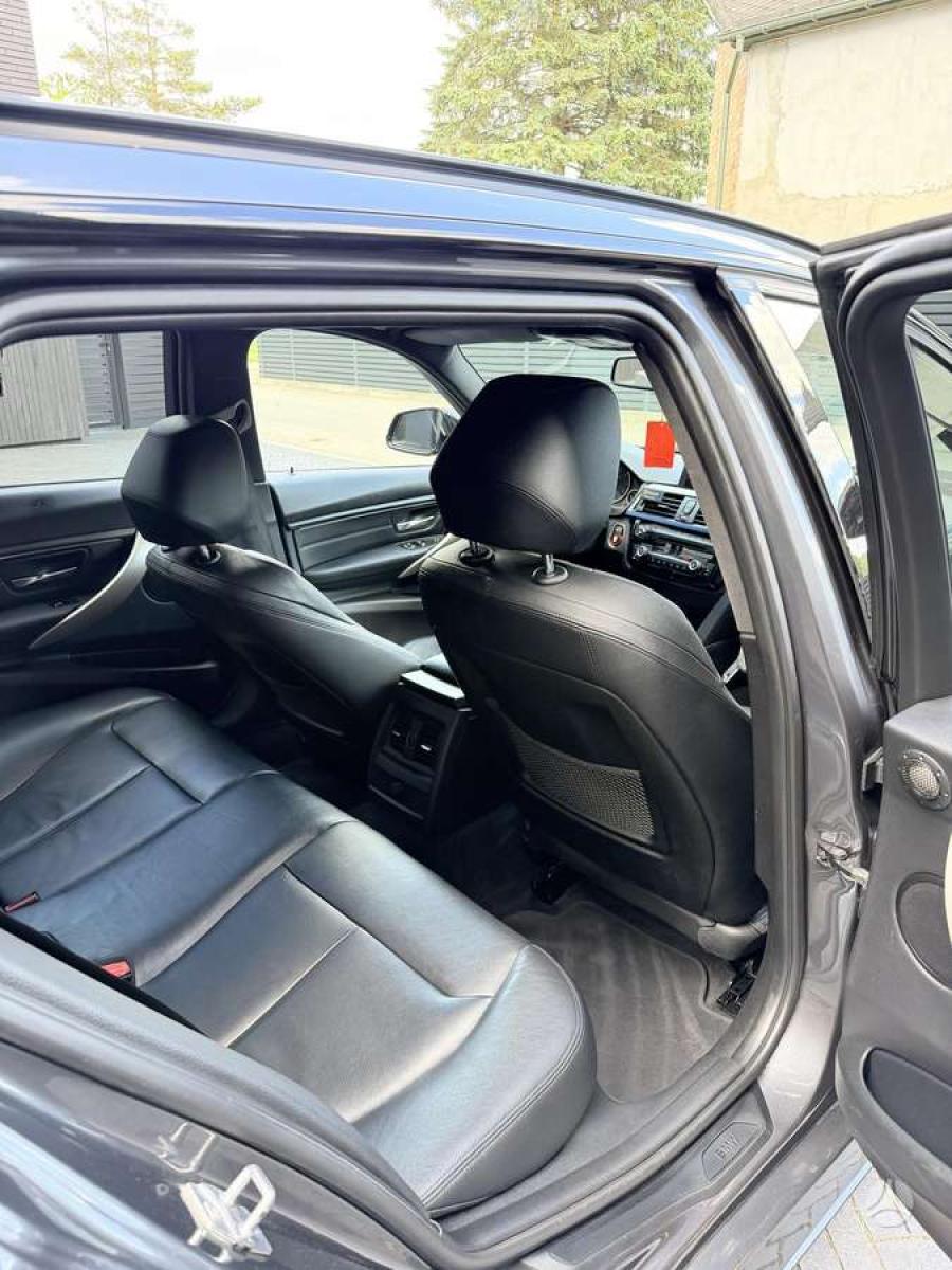 Grey BMW 318 2013 in Kaunas, with an engine capacity of 2.00 L and mileage of 313 thousand km for 8150 €, photo 12 on AUTOMOTO.COM.LV
