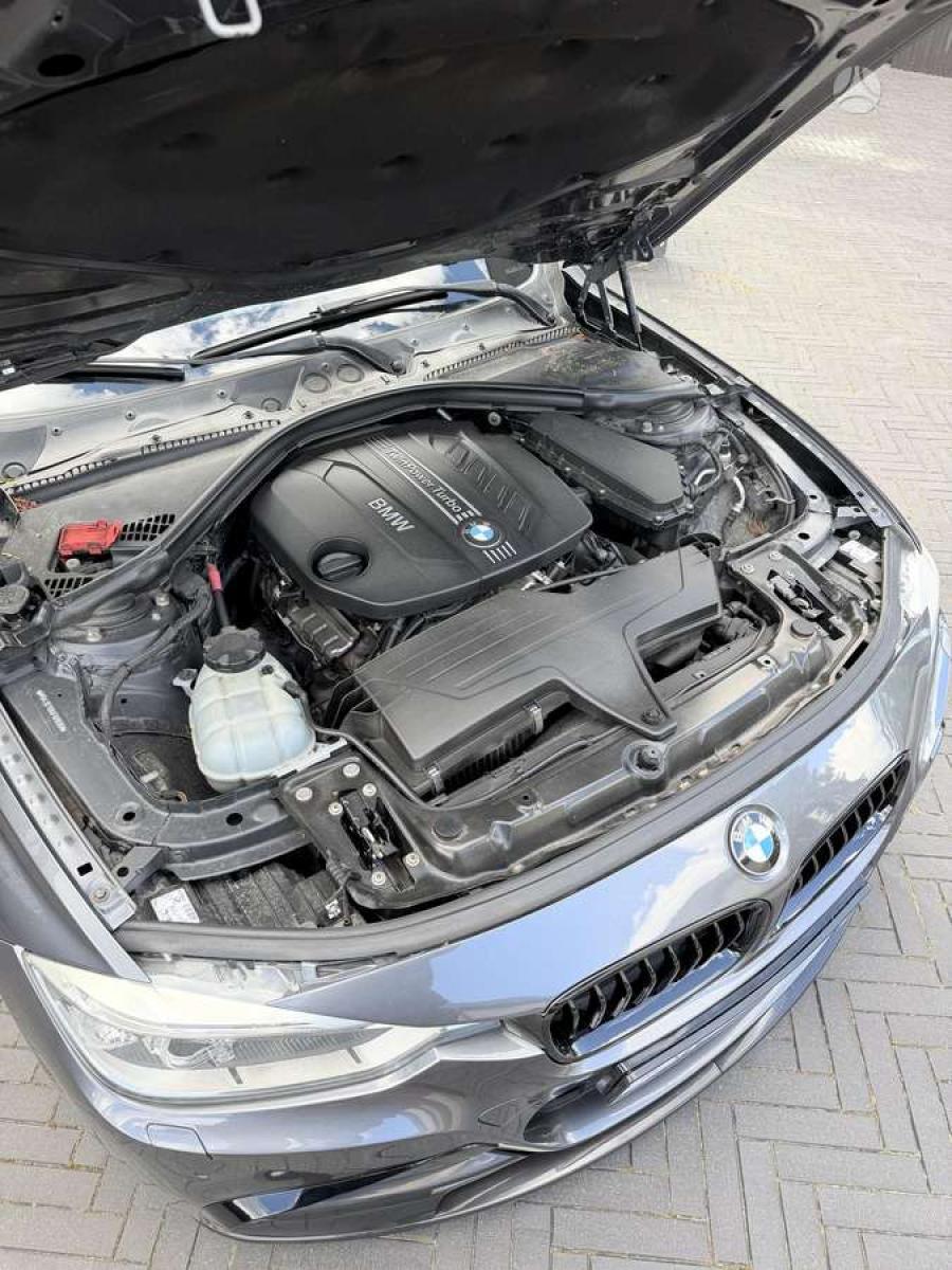 Grey BMW 318 2013 in Kaunas, with an engine capacity of 2.00 L and mileage of 313 thousand km for 8150 €, photo 16 on AUTOMOTO.COM.LV