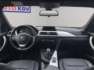 Grey BMW 318 2013 in Kaunas, with an engine capacity of 2.00 L and mileage of 307 thousand km for 7699 €, photo 12 on AUTOMOTO.COM.LV