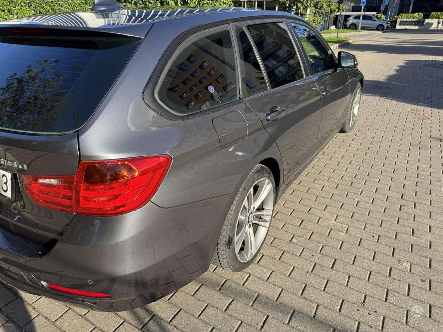 Grey BMW 318 2013 in Vilnius, with an engine capacity of 2.00 L and mileage of 220 thousand km for 5900 €, photo 6 on AUTOMOTO.COM.LV