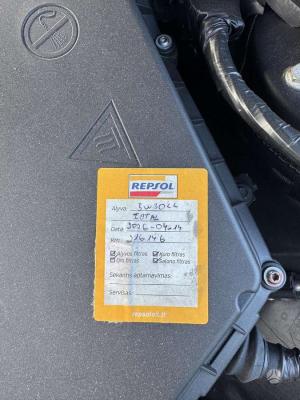 Grey BMW 318 2013 in Vilnius, with an engine capacity of 2.00 L and mileage of 220 thousand km for 5900 €, photo 13 on AUTOMOTO.COM.LV