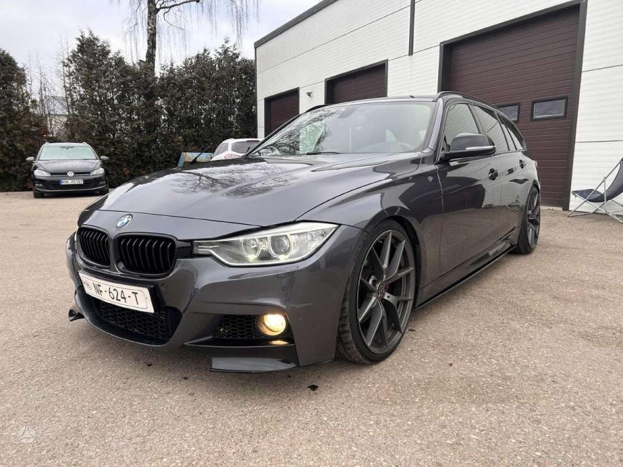 Grey BMW 318 2014 in Utena, with an engine capacity of 2.00 L and mileage of 311 thousand km for 9150 €, photo 5 on AUTOMOTO.COM.LV