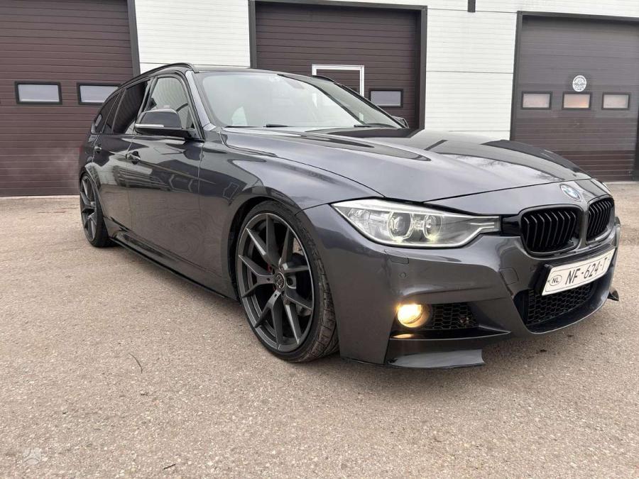 Grey BMW 318 2014 in Utena, with an engine capacity of 2.00 L and mileage of 311 thousand km for 9150 €, photo 7 on AUTOMOTO.COM.LV