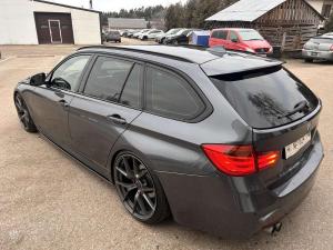 Grey BMW 318 2014 in Utena, with an engine capacity of 2.00 L and mileage of 311 thousand km for 9150 €, photo 10 on AUTOMOTO.COM.LV