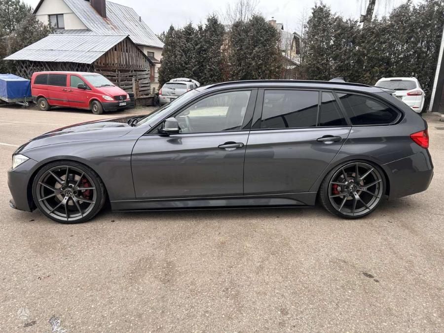 Grey BMW 318 2014 in Utena, with an engine capacity of 2.00 L and mileage of 311 thousand km for 9150 €, photo 11 on AUTOMOTO.COM.LV