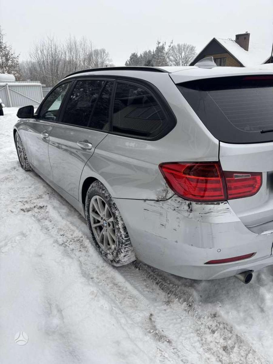 Grey BMW 318 2014 in Kaunas, with an engine capacity of 2.00 L and mileage of 270 thousand km for 5600 €, photo 6 on AUTOMOTO.COM.LV