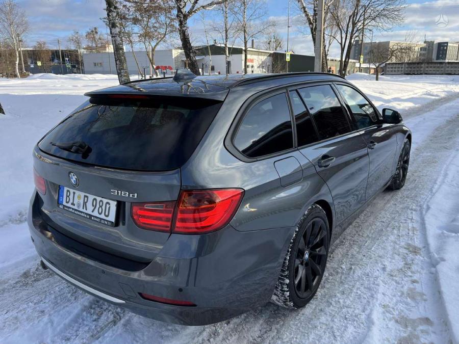 Pelēks BMW 318 2014 Kauņa, ar dzinēja tilpumu 2.00 L un nobraukumu 350 tūkst. km par 7300 €, foto 4 vietnē AUTOMOTO.COM.LV