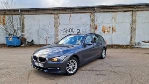 Grey BMW 318 2014 in Riga, with an engine capacity of 2.00 L and mileage of 314 thousand km for 6490 €, photo  on AUTOMOTO.COM.LV