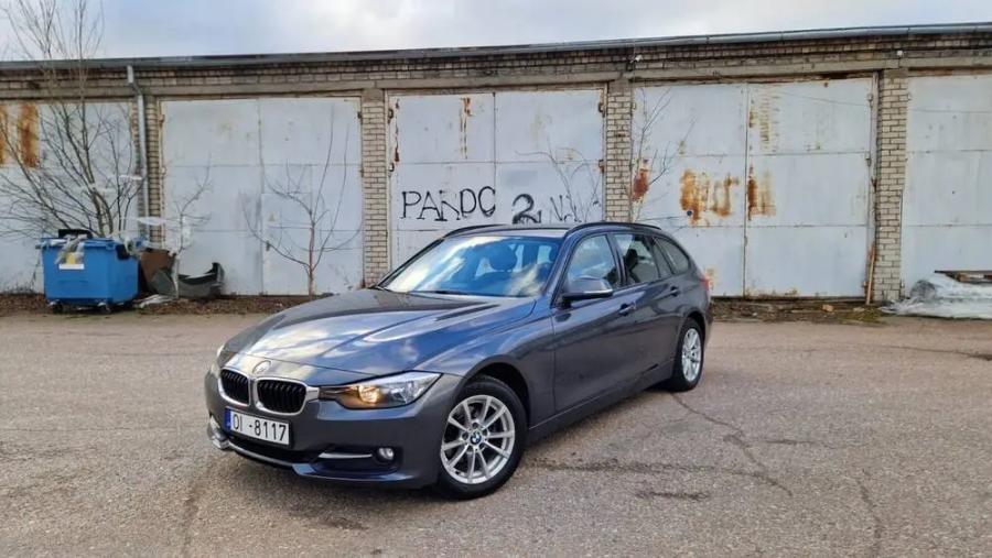 Pelēks BMW 318 2014 Rīga, ar dzinēja tilpumu 2.00 L un nobraukumu 314 tūkst. km par 6490 €, foto 1 vietnē AUTOMOTO.COM.LV