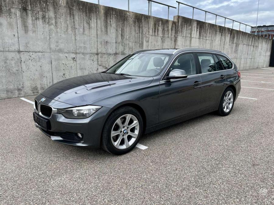 Grey BMW 318 2014 in Vilnius, with an engine capacity of 2.00 L and mileage of 293 thousand km for 6499 €, photo 14 on AUTOMOTO.COM.LV