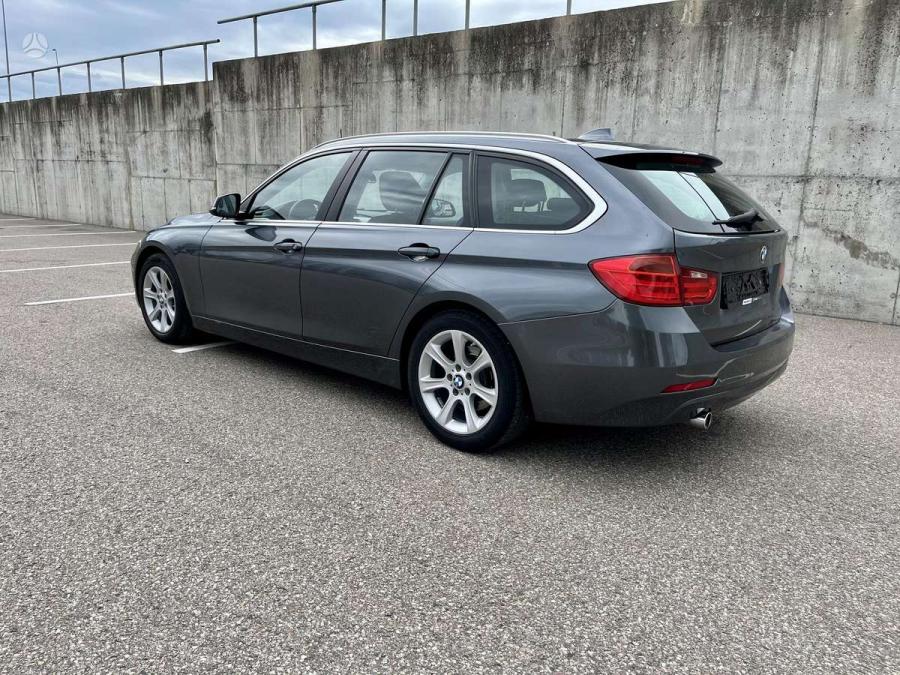 Grey BMW 318 2014 in Vilnius, with an engine capacity of 2.00 L and mileage of 293 thousand km for 6499 €, photo 17 on AUTOMOTO.COM.LV