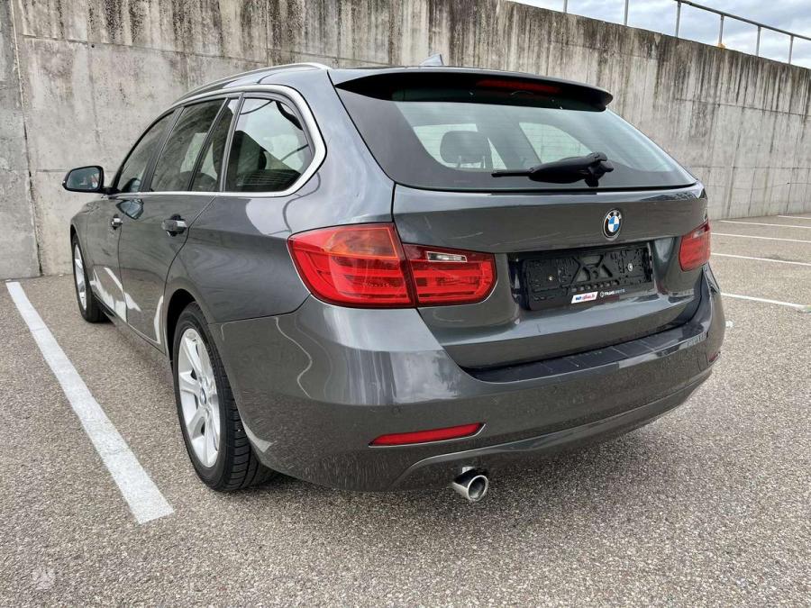 Grey BMW 318 2014 in Vilnius, with an engine capacity of 2.00 L and mileage of 293 thousand km for 6499 €, photo 18 on AUTOMOTO.COM.LV