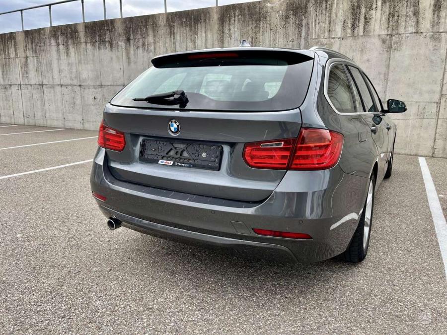 Grey BMW 318 2014 in Vilnius, with an engine capacity of 2.00 L and mileage of 293 thousand km for 6499 €, photo 20 on AUTOMOTO.COM.LV