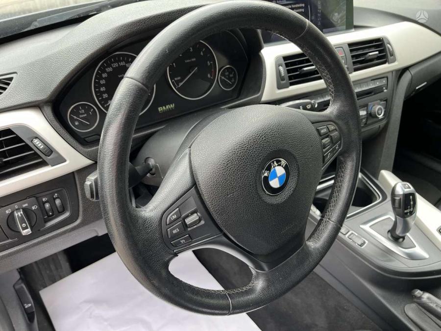 Grey BMW 318 2014 in Vilnius, with an engine capacity of 2.00 L and mileage of 293 thousand km for 6499 €, photo 26 on AUTOMOTO.COM.LV