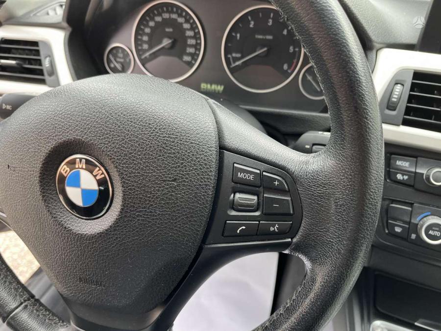 Grey BMW 318 2014 in Vilnius, with an engine capacity of 2.00 L and mileage of 293 thousand km for 6499 €, photo 27 on AUTOMOTO.COM.LV