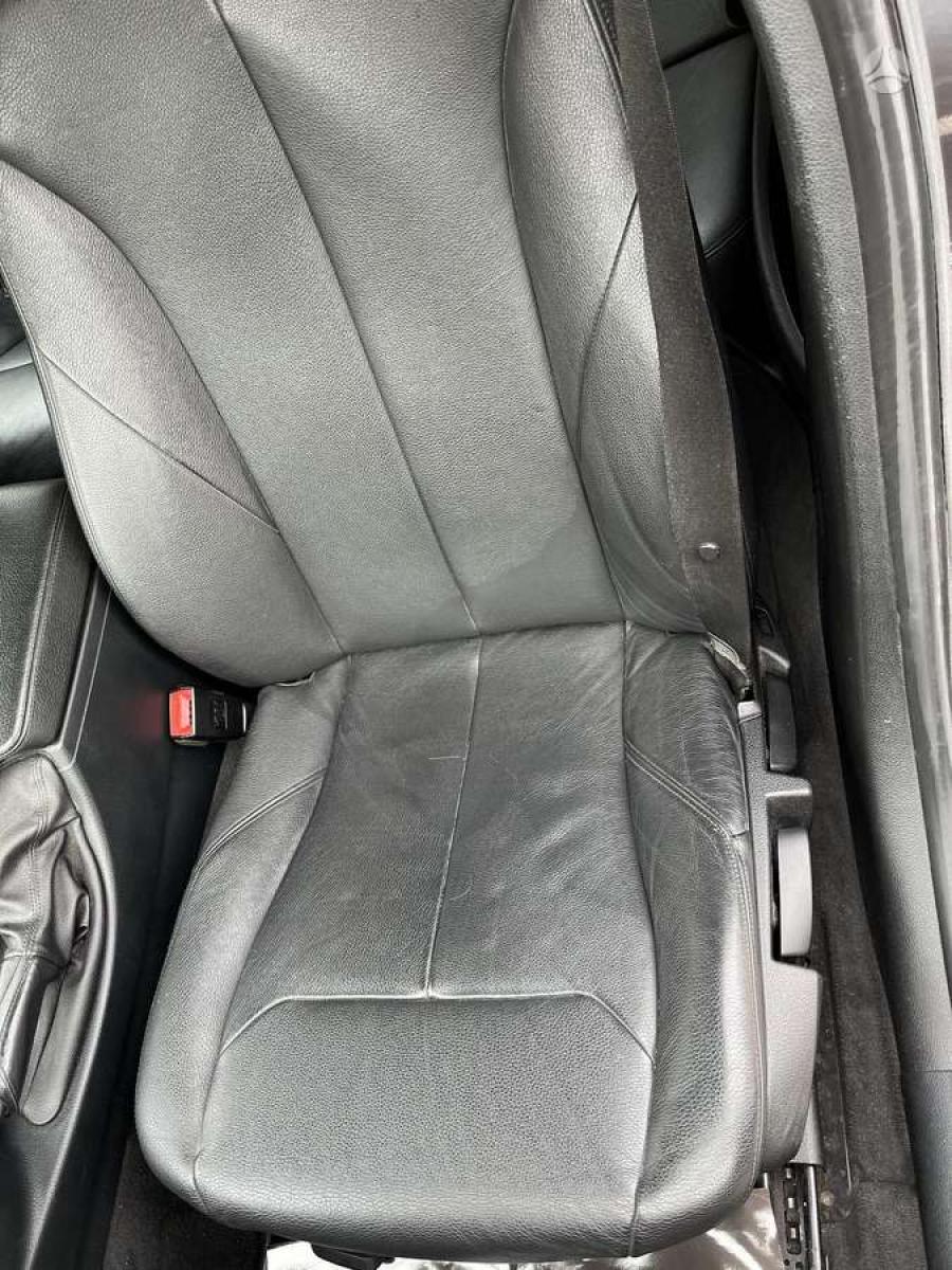 Grey BMW 318 2014 in Vilnius, with an engine capacity of 2.00 L and mileage of 293 thousand km for 6499 €, photo 30 on AUTOMOTO.COM.LV