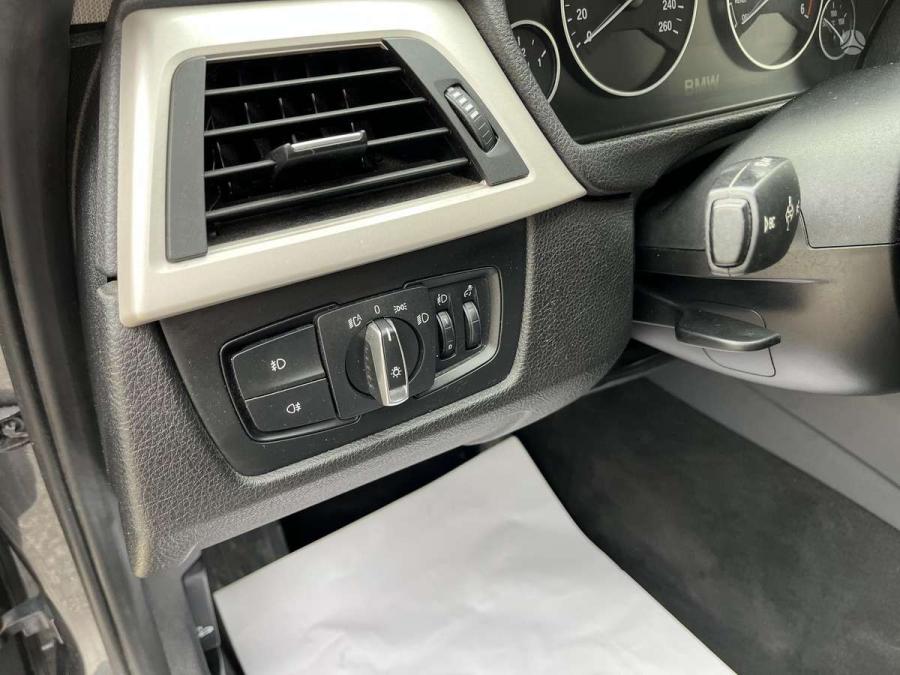 Grey BMW 318 2014 in Vilnius, with an engine capacity of 2.00 L and mileage of 293 thousand km for 6499 €, photo 33 on AUTOMOTO.COM.LV