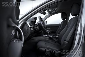 Grey BMW 318 2014 in Riga, with an engine capacity of 2.00 L and mileage of 214 thousand km for 7490 €, photo 10 on AUTOMOTO.COM.LV