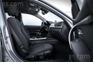 Grey BMW 318 2014 in Riga, with an engine capacity of 2.00 L and mileage of 214 thousand km for 7490 €, photo 11 on AUTOMOTO.COM.LV