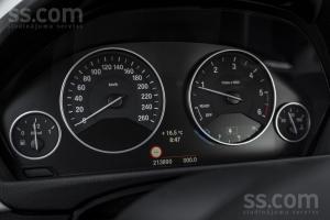 Grey BMW 318 2014 in Riga, with an engine capacity of 2.00 L and mileage of 214 thousand km for 7490 €, photo 16 on AUTOMOTO.COM.LV