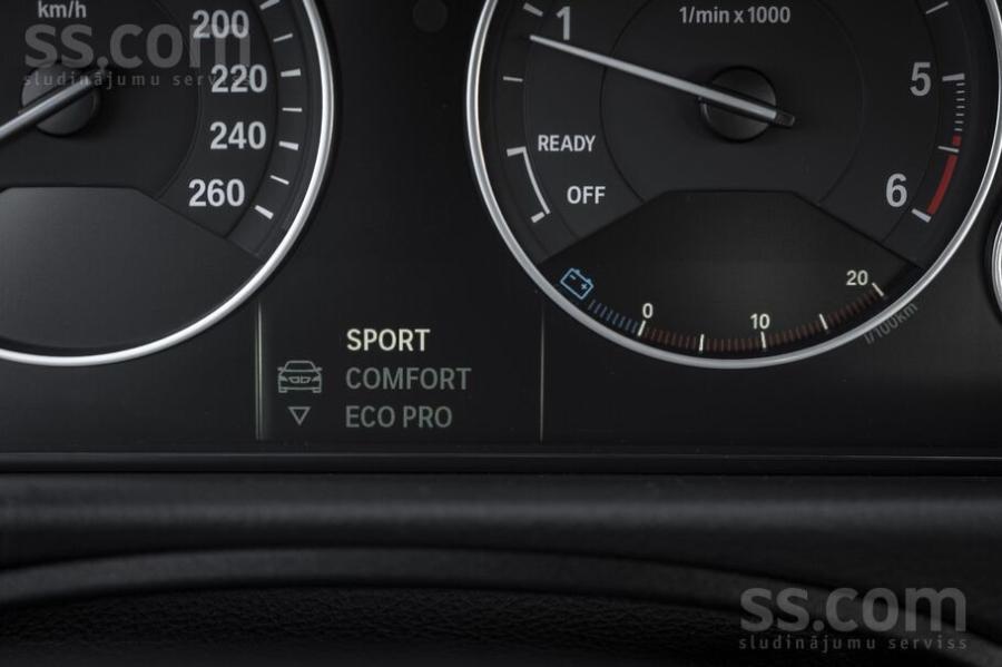 Grey BMW 318 2014 in Riga, with an engine capacity of 2.00 L and mileage of 214 thousand km for 7490 €, photo 17 on AUTOMOTO.COM.LV
