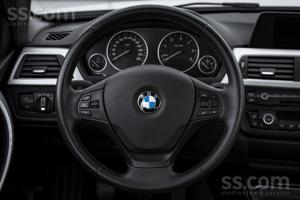 Grey BMW 318 2014 in Riga, with an engine capacity of 2.00 L and mileage of 214 thousand km for 7490 €, photo 20 on AUTOMOTO.COM.LV