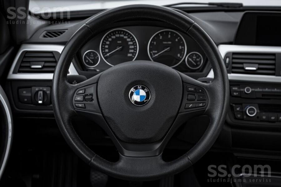 Grey BMW 318 2014 in Riga, with an engine capacity of 2.00 L and mileage of 214 thousand km for 7490 €, photo 20 on AUTOMOTO.COM.LV