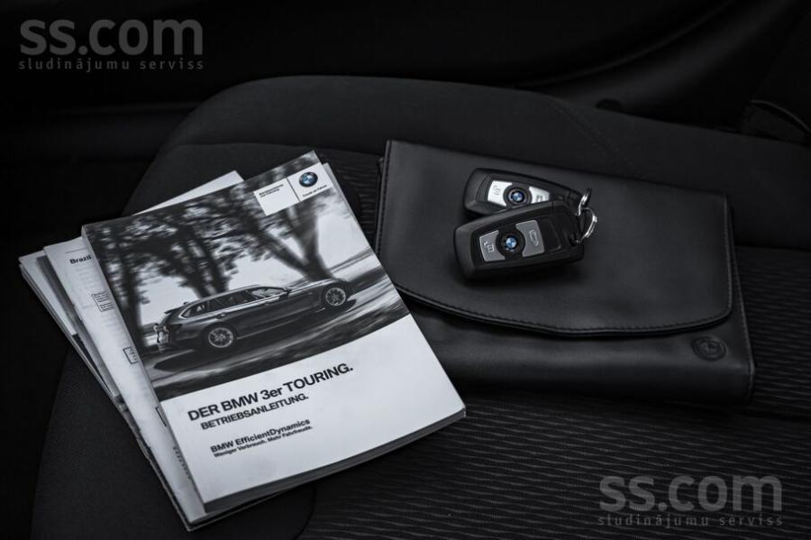 Grey BMW 318 2014 in Riga, with an engine capacity of 2.00 L and mileage of 214 thousand km for 7490 €, photo 31 on AUTOMOTO.COM.LV