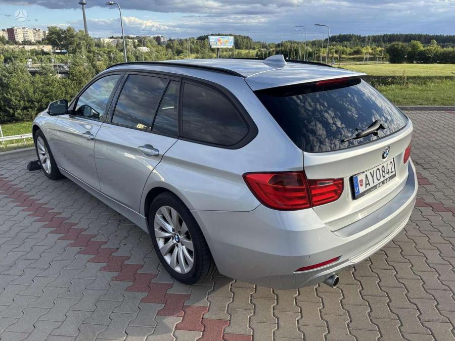 Grey BMW 318 2014 in Vilnius, with an engine capacity of 2.00 L and mileage of 344 thousand km for 7700 €, photo 4 on AUTOMOTO.COM.LV