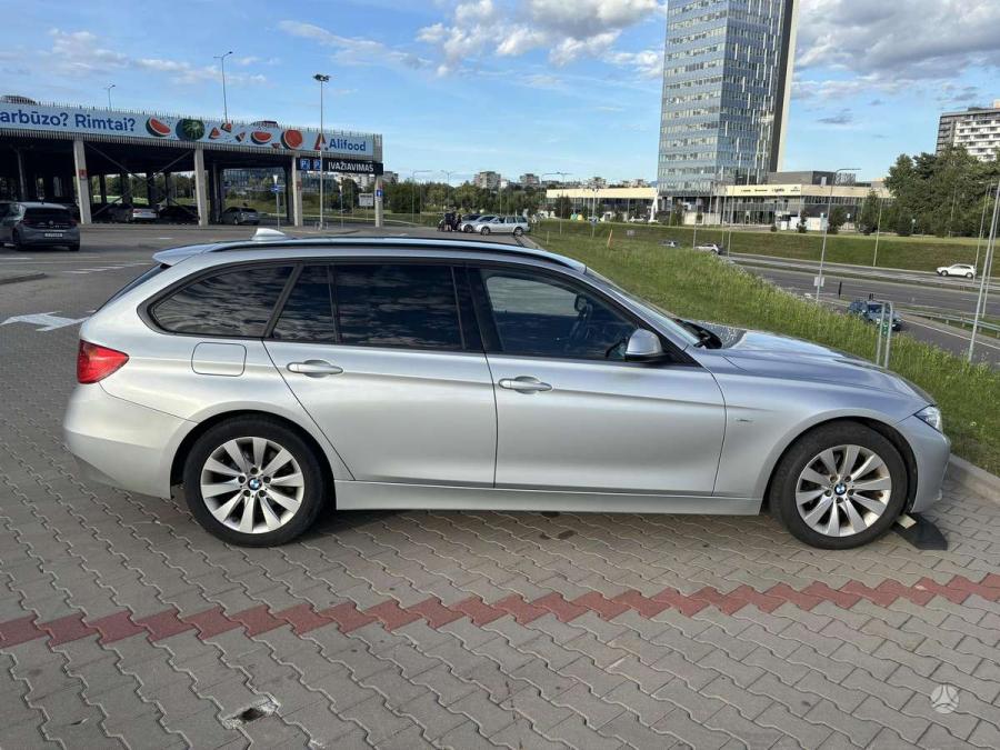 Grey BMW 318 2014 in Vilnius, with an engine capacity of 2.00 L and mileage of 344 thousand km for 7700 €, photo 9 on AUTOMOTO.COM.LV