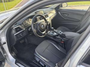 Grey BMW 318 2014 in Vilnius, with an engine capacity of 2.00 L and mileage of 344 thousand km for 7700 €, photo 12 on AUTOMOTO.COM.LV