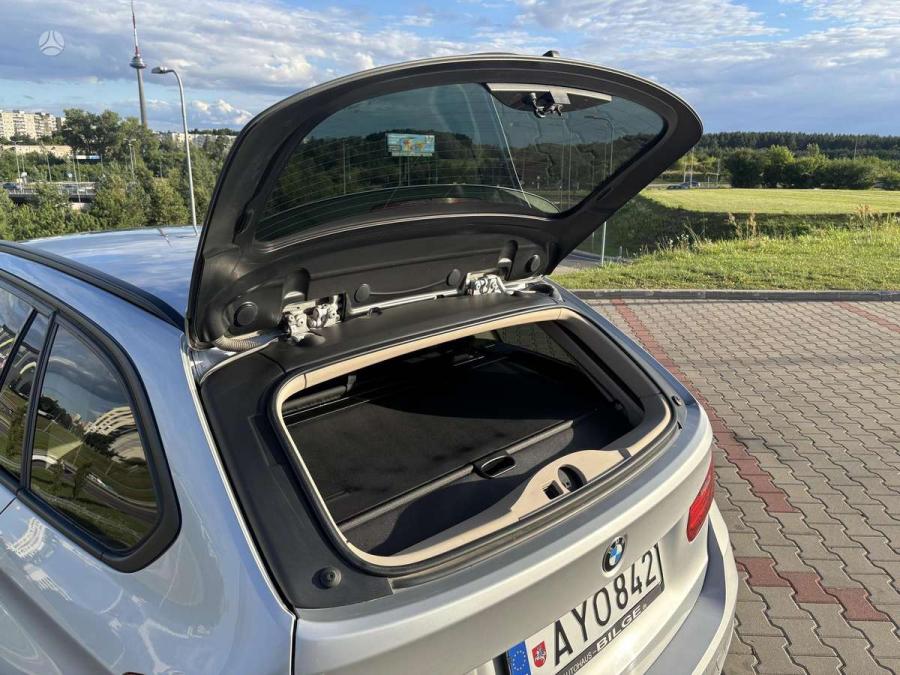 Grey BMW 318 2014 in Vilnius, with an engine capacity of 2.00 L and mileage of 344 thousand km for 7700 €, photo 24 on AUTOMOTO.COM.LV