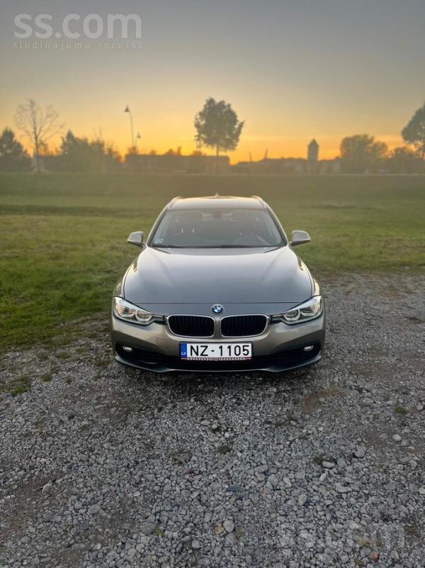 Grey BMW 318 2015 in Jelgava, with an engine capacity of 2.00 L and mileage of 23 thousand km for 9850 €, photo 1 on AUTOMOTO.COM.LV