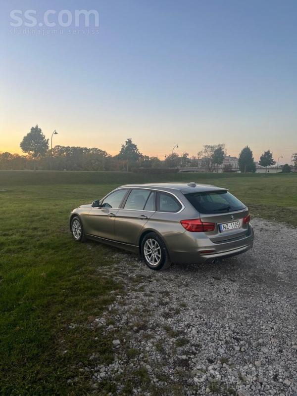 Grey BMW 318 2015 in Jelgava, with an engine capacity of 2.00 L and mileage of 23 thousand km for 9850 €, photo 4 on AUTOMOTO.COM.LV