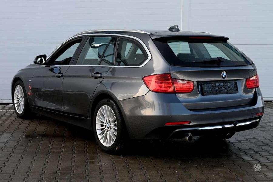 Grey BMW 318 2015 in Kretinga, with an engine capacity of 2.00 L and mileage of 276 thousand km for 7850 €, photo 9 on AUTOMOTO.COM.LV