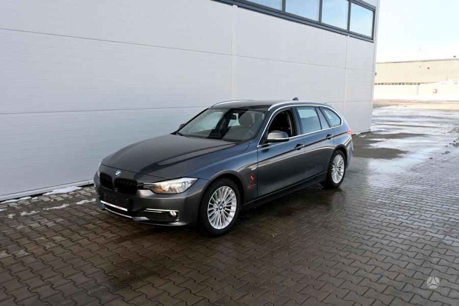 Grey BMW 318 2015 in Kretinga, with an engine capacity of 2.00 L and mileage of 276 thousand km for 7850 €, photo 13 on AUTOMOTO.COM.LV