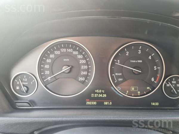 Pelēks BMW 318 2015 Ludza, ar dzinēja tilpumu 2.00 L un nobraukumu 0 tūkst. km par 7400 €, foto 7 vietnē AUTOMOTO.COM.LV