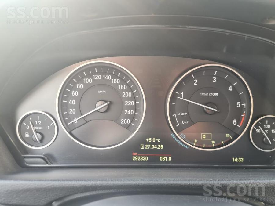 Pelēks BMW 318 2015 Ludza, ar dzinēja tilpumu 2.00 L un nobraukumu 0 tūkst. km par 7400 €, foto 8 vietnē AUTOMOTO.COM.LV