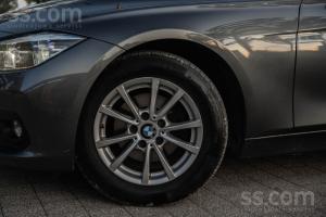 Grey BMW 318 2015 in Riga, with an engine capacity of 2.00 L and mileage of 252 thousand km for 9350 €, photo 4 on AUTOMOTO.COM.LV