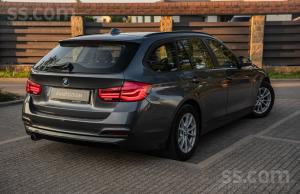 Grey BMW 318 2015 in Riga, with an engine capacity of 2.00 L and mileage of 252 thousand km for 9350 €, photo 8 on AUTOMOTO.COM.LV