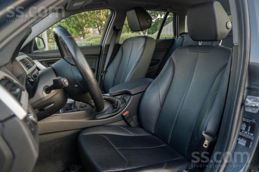 Grey BMW 318 2015 in Riga, with an engine capacity of 2.00 L and mileage of 252 thousand km for 9350 €, photo 19 on AUTOMOTO.COM.LV