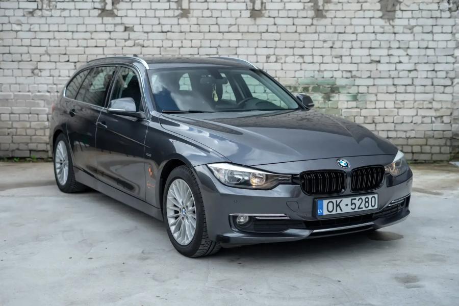 Grey BMW 318 2015 in Liepaja, with an engine capacity of 2.00 L and mileage of 281 thousand km for 9950 €, photo 1 on AUTOMOTO.COM.LV