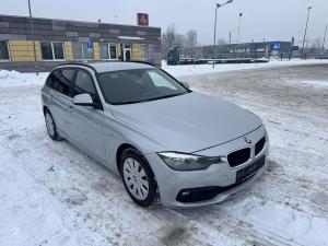 Grey BMW 318 2016 in Kaunas, with an engine capacity of 2.00 L and mileage of 182 thousand km for 8900 €, photo  on AUTOMOTO.COM.LV