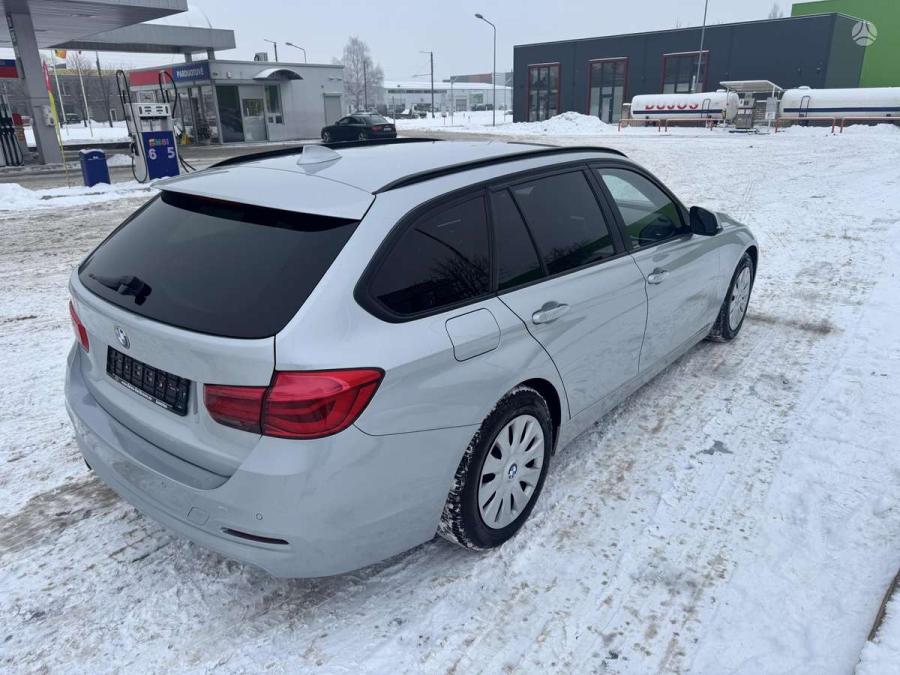Grey BMW 318 2016 in Kaunas, with an engine capacity of 2.00 L and mileage of 182 thousand km for 8900 €, photo 6 on AUTOMOTO.COM.LV