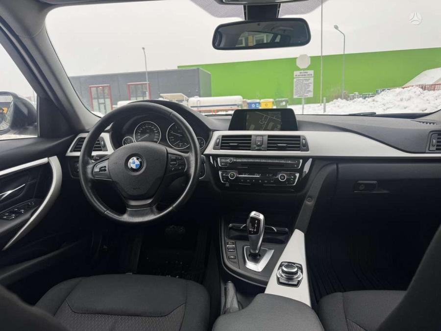 Grey BMW 318 2016 in Kaunas, with an engine capacity of 2.00 L and mileage of 182 thousand km for 8900 €, photo 7 on AUTOMOTO.COM.LV