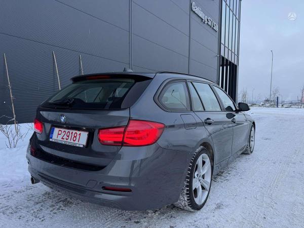 Grey BMW 318 2016 in Vilnius, with an engine capacity of 2.00 L and mileage of 215 thousand km for 10500 €, photo 4 on AUTOMOTO.COM.LV