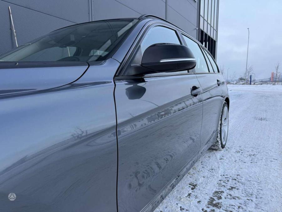 Grey BMW 318 2016 in Vilnius, with an engine capacity of 2.00 L and mileage of 215 thousand km for 10500 €, photo 8 on AUTOMOTO.COM.LV
