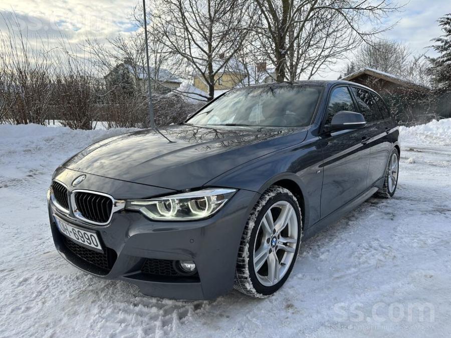 Grey BMW 318 2016 in Riga, with an engine capacity of 2.00 L and mileage of 289 thousand km for 14850 €, photo 1 on AUTOMOTO.COM.LV
