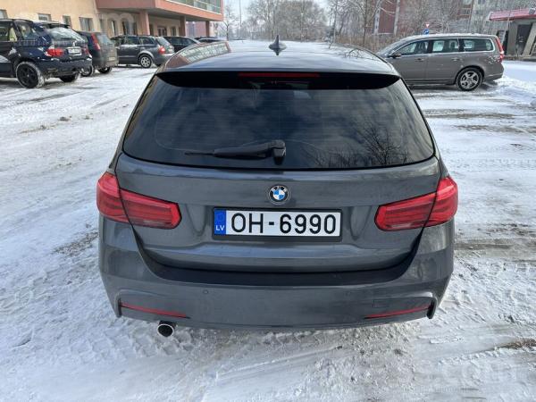 Grey BMW 318 2016 in Riga, with an engine capacity of 2.00 L and mileage of 289 thousand km for 14850 €, photo 6 on AUTOMOTO.COM.LV
