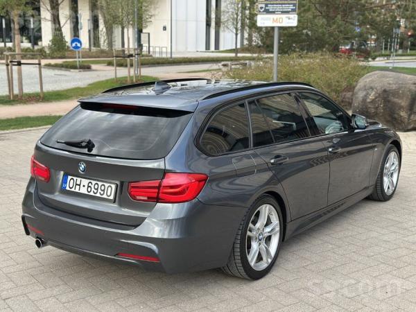 Grey BMW 318 2016 in Riga, with an engine capacity of 2.00 L and mileage of 298 thousand km for 12950 €, photo 4 on AUTOMOTO.COM.LV